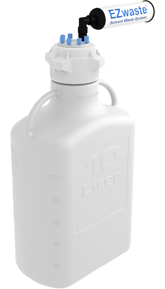 Foxx Life Sciences EZwaste HDPE Carboy with 83B VersaCap | Media ...