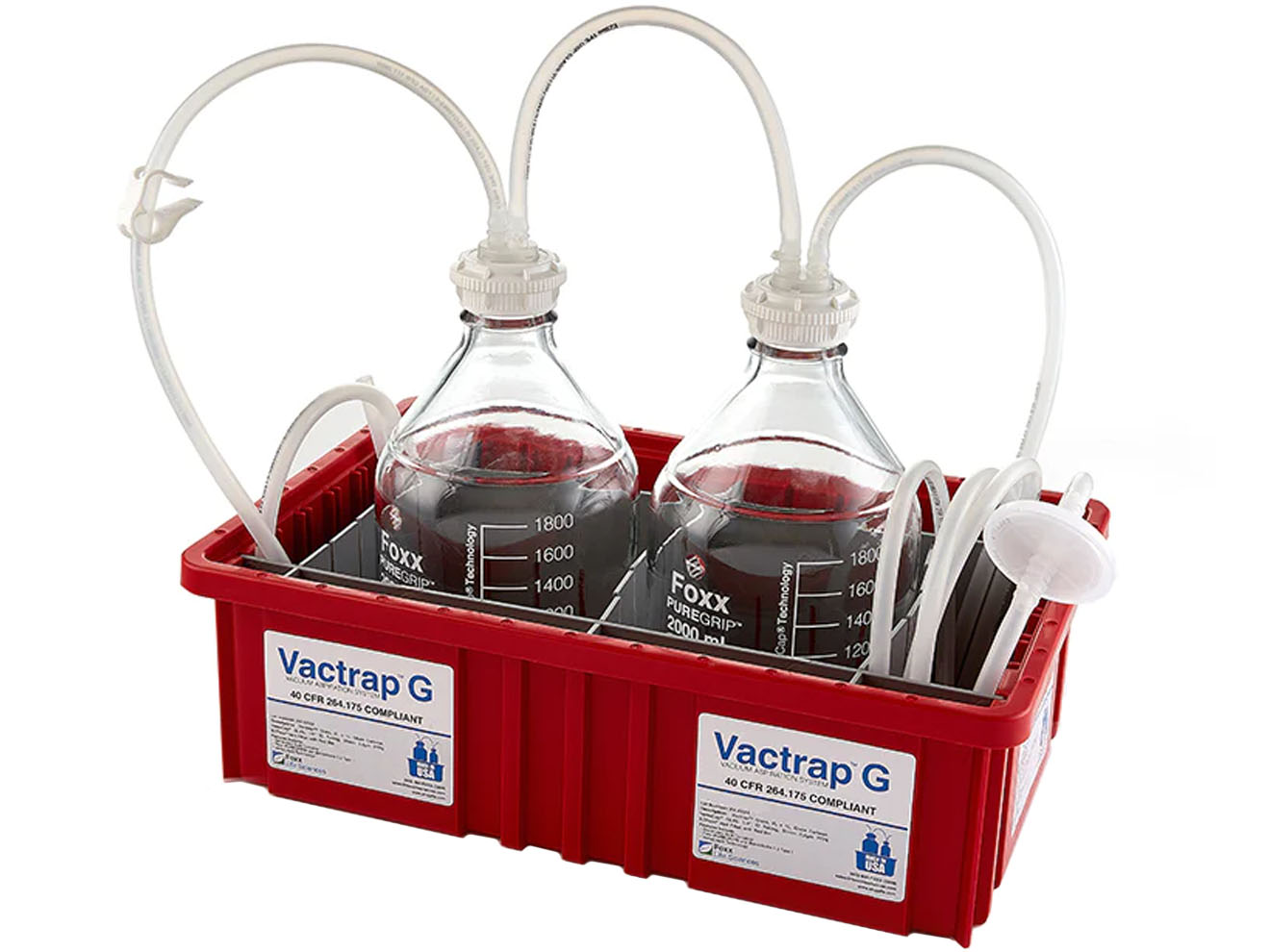 Foxx Life Sciences Vactrap Glass Vacuum Trap System | Media Bottles ...
