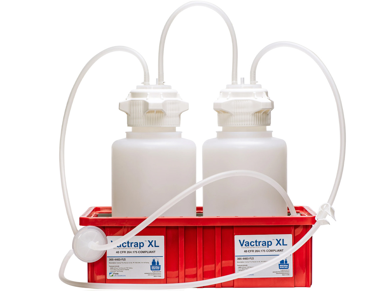 Foxx Life Sciences Vactrap2 Round Vacuum Trap System | Media Bottles ...