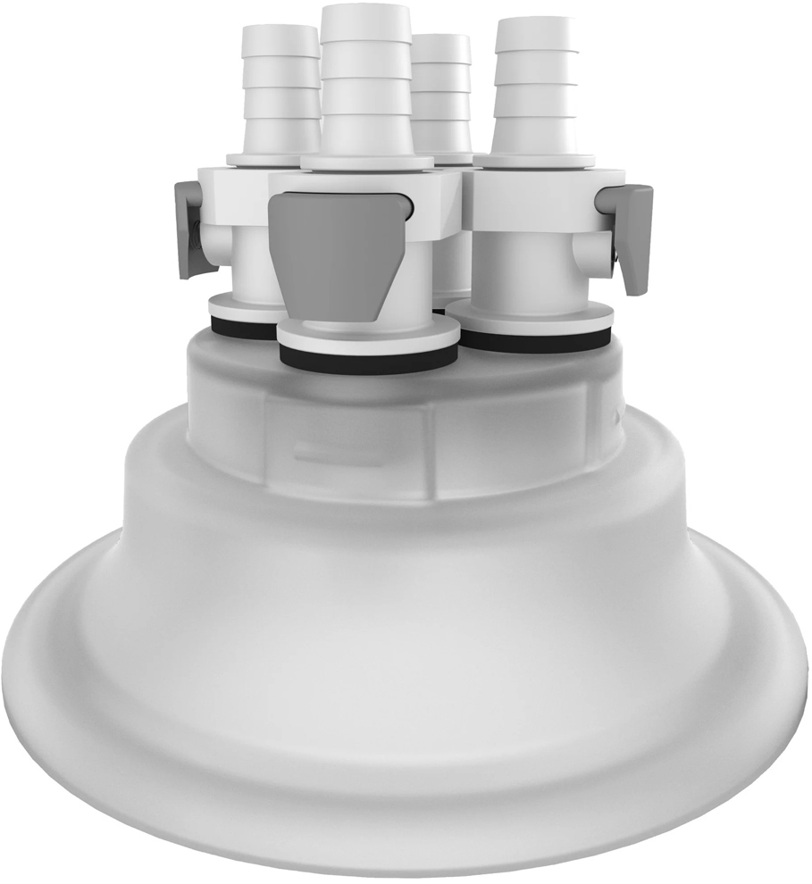 Foxx Life Sciences 120mm VersaCap Adapters with Quick Connect ...