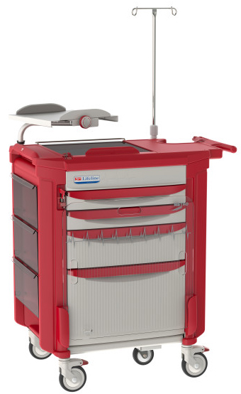 Metro LECCRP4 Lifeline Crash Cart | Carts | BioPharm World