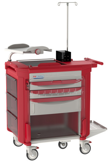 Metro LECCRP8 Lifeline Crash Cart | Carts and Shelving | BioPharm World