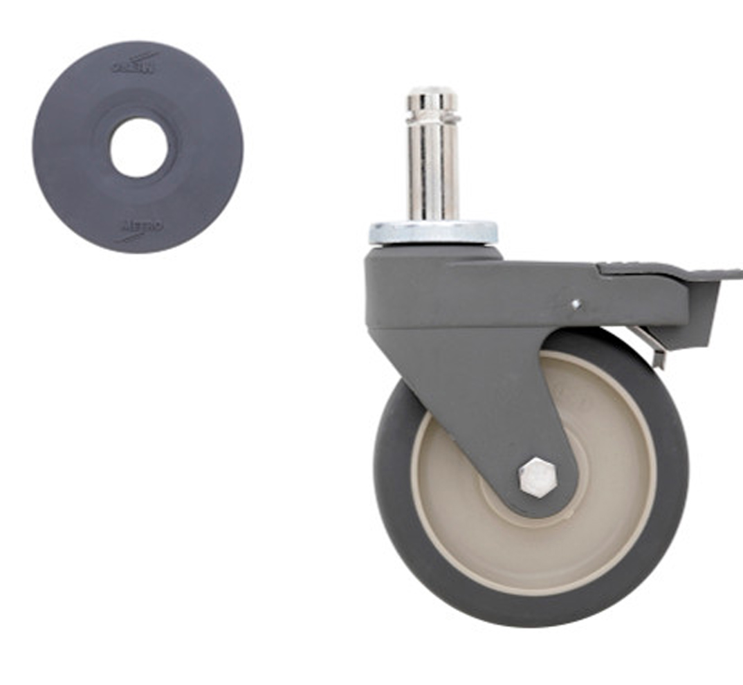 Metro Polymer Swivel Stem Worktable Caster | BioPharm World