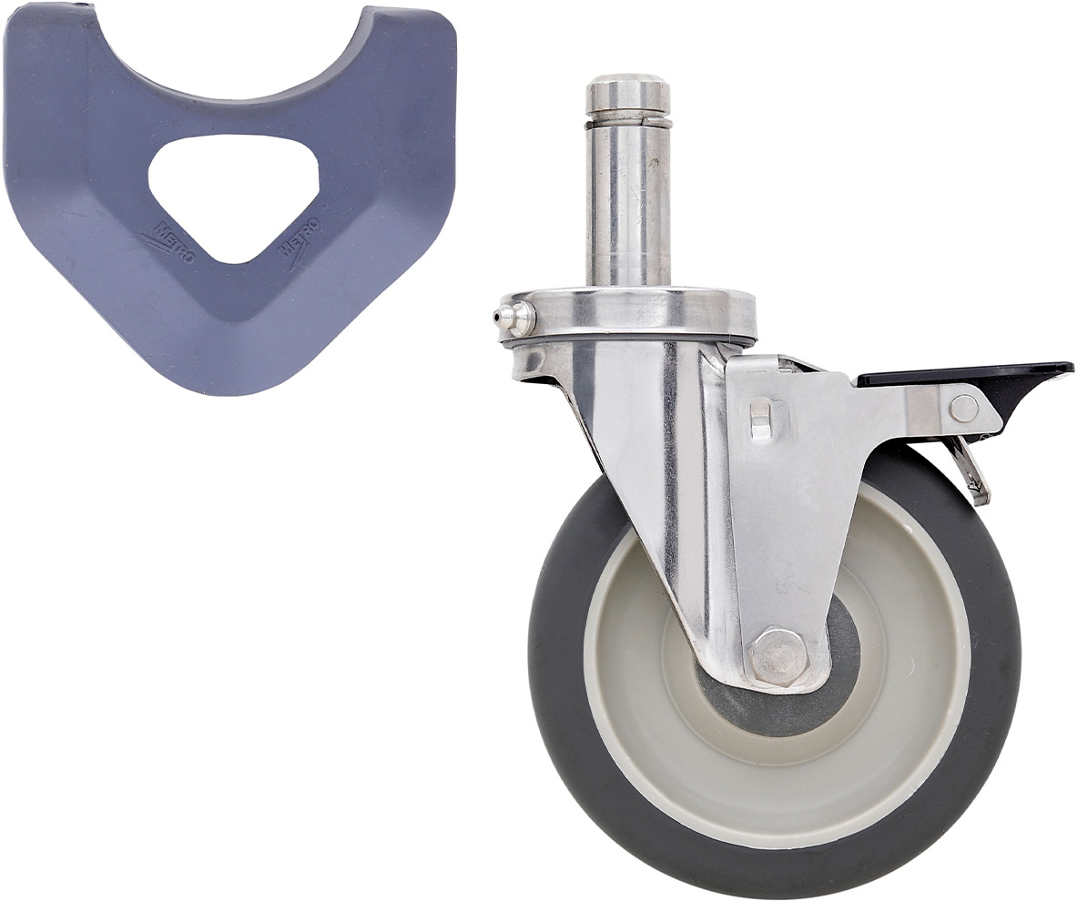 Metro MetroMax 5in Polyurethane Stem Caster | Shelving | BioPharm World