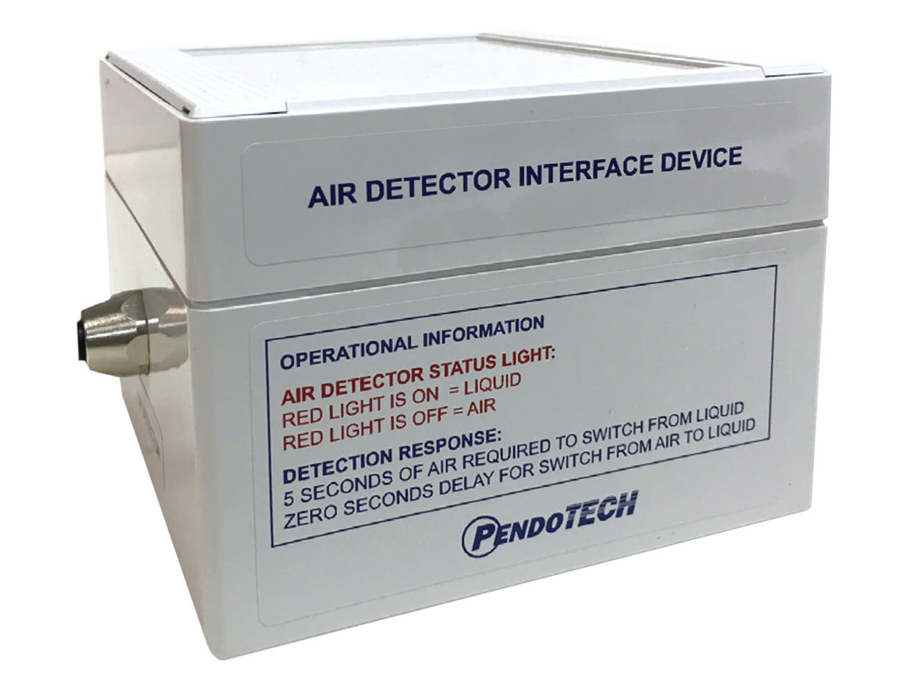 PendoTECH Air Detector Pump Interface Box | BioPharm World