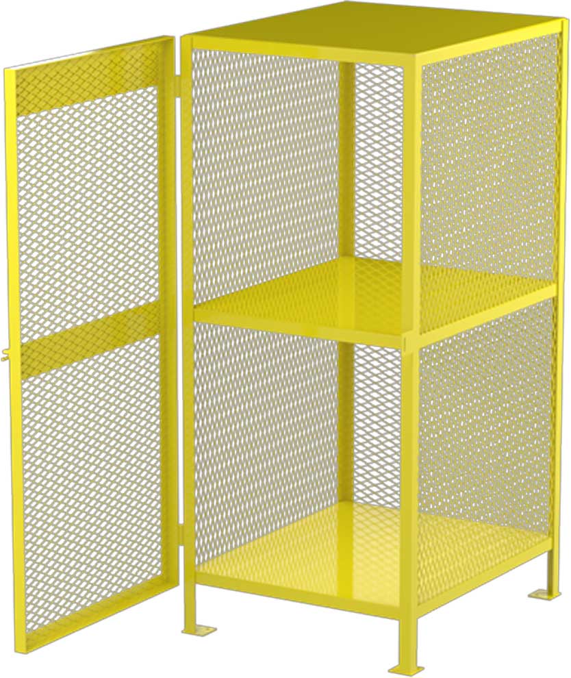 Jamco Products Model CA Vertical Cylinder Storage Cabinet | Safety ...