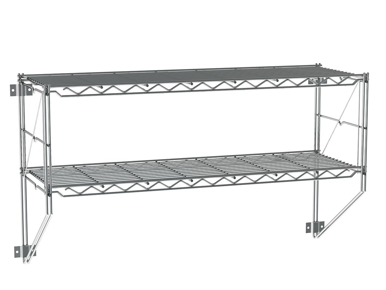Metro Erecta 2-Shelf Wall Kit | Shelving | BioPharm World