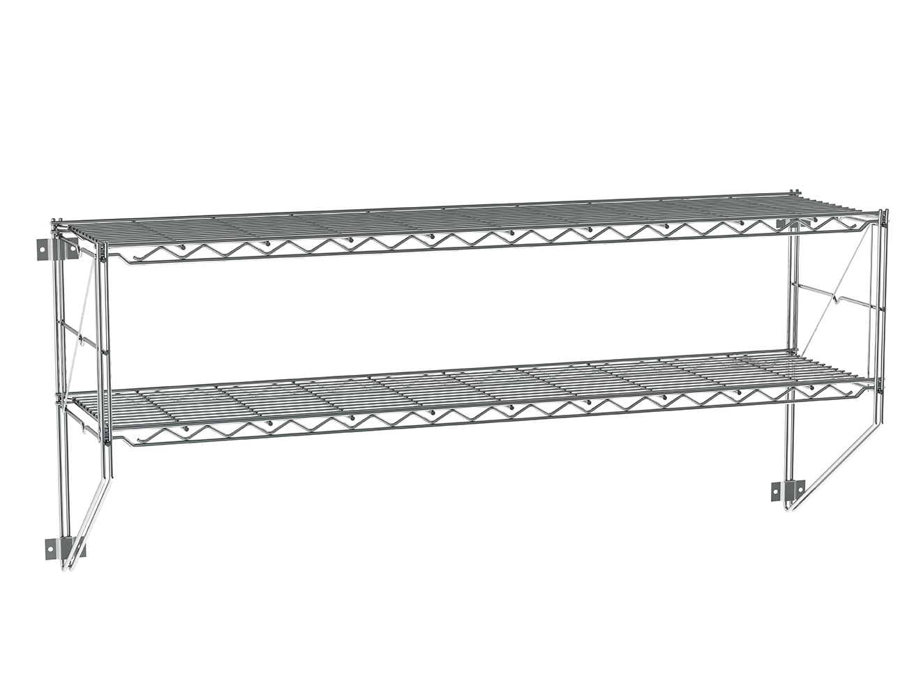 Metro Erecta 2-Shelf Wall Kit | Shelving | BioPharm World