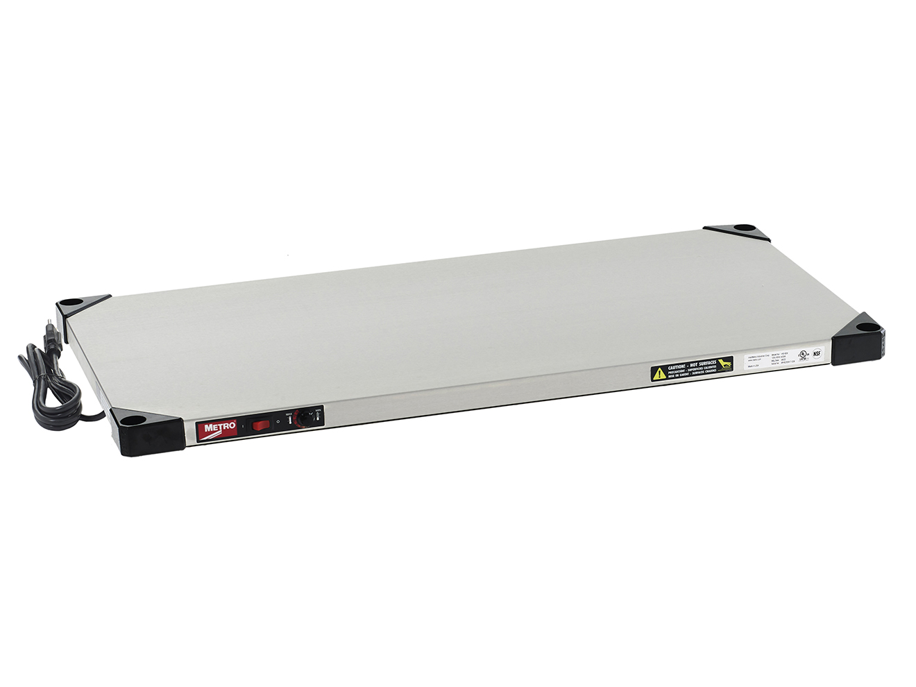 Metro Super Erecta Hot Stainless Steel Heated Shelf | Shelving ...