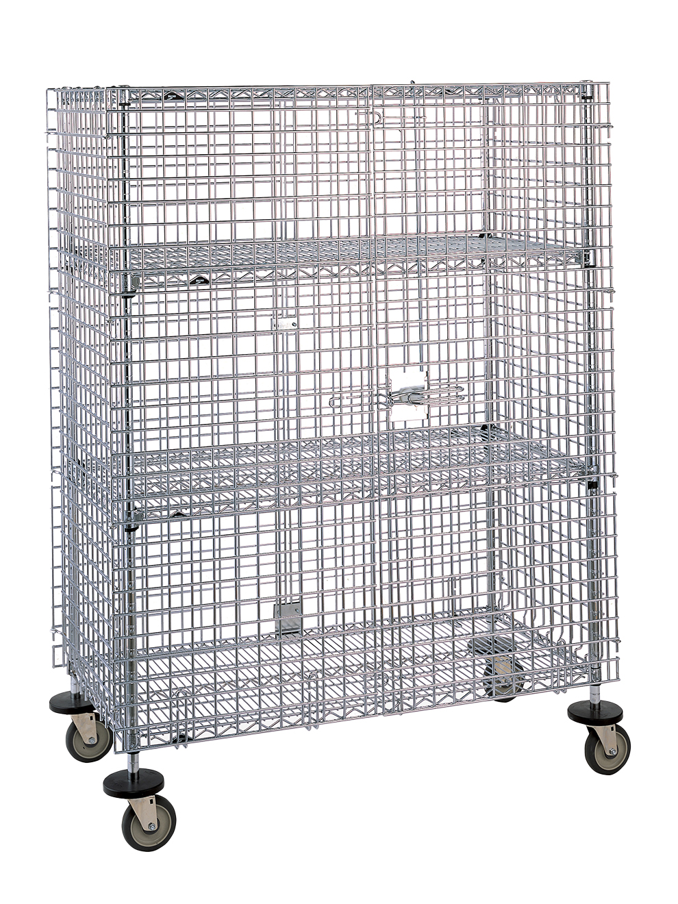 Metro Super Erecta Stationary / Mobile Security Shelving Unit | Carts ...