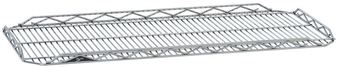 Metro qwikSLOT Drop Mat Wire Display Shelf | Shelving | BioPharm World